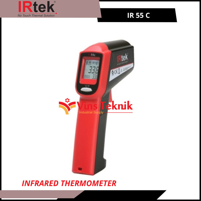 Jual INFRARED THERMOMETER IR55C IRTEK CIRCULAR LASER IR 55 C | Shopee ...