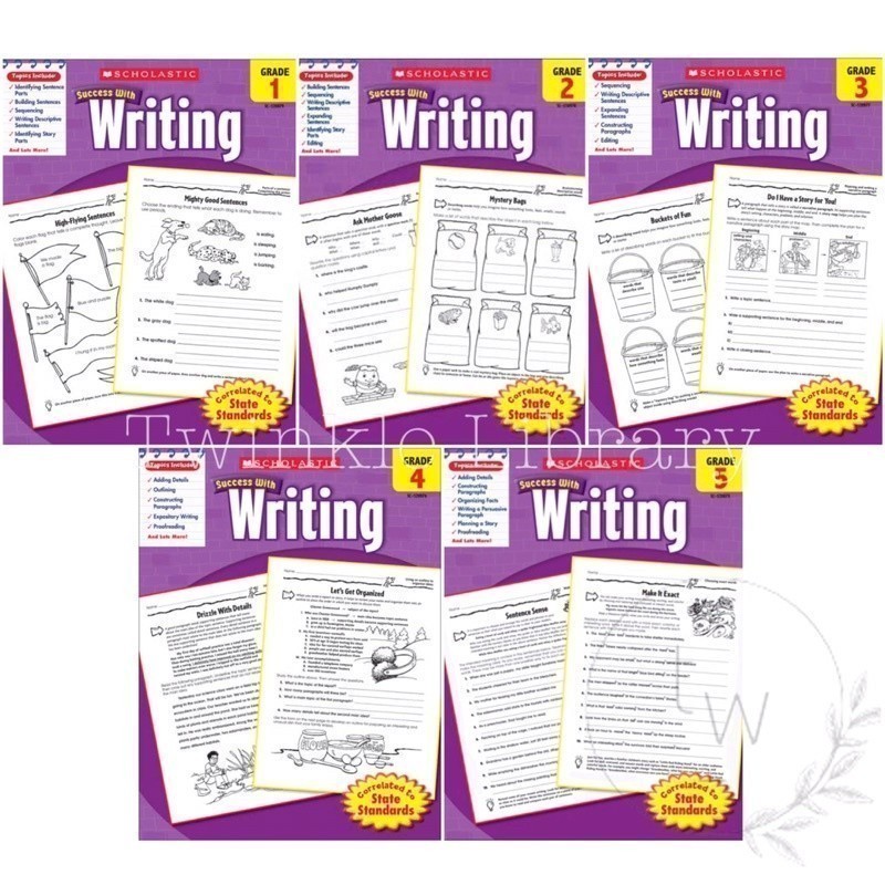 Jual BUKU CETAK Success with Writing Grade 1 2 3 4 5 | Shopee Indonesia