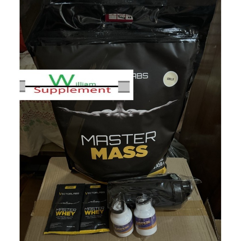 Jual VECTORLABS MASTER MASS 12 LBS GAINER WEIGHT GAIN ISOLATE WHEY PROTEIN BLEND CONCENTRATE ISO ...