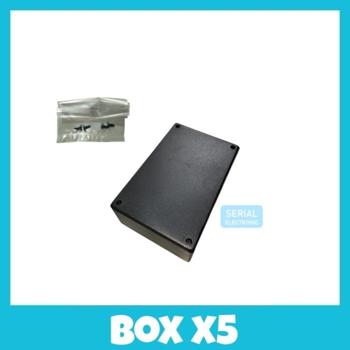 Jual Box Project X5 Hitam Plastik 145x95x50 mm Case Enclosure | Shopee ...