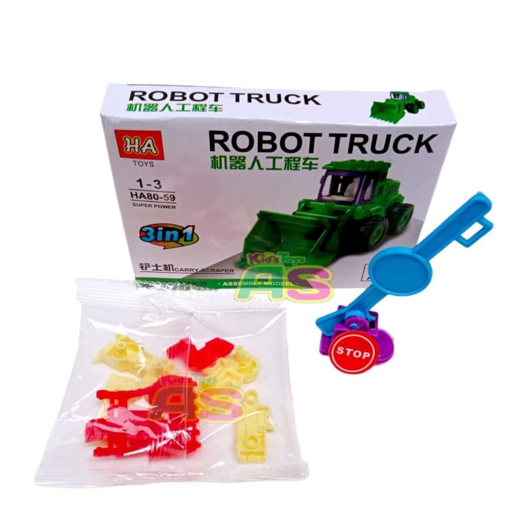 Jual MOBIL PEMADAM RAKIT / MAINAN KONTRUKSI RAKIT / MAINAN TRUK PASIR ...