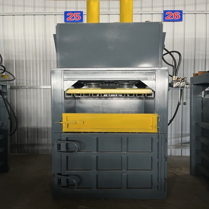 Jual Handle Vertical Hydraulic Packer /Waste Paper Baler Of Garbage ...