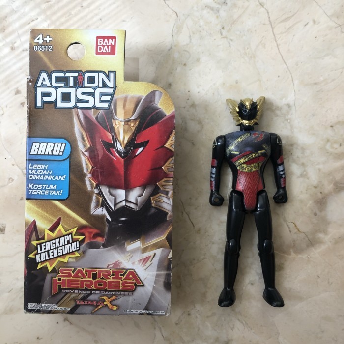 Jual KH27 Satria Bima-X Action Pose - Bima-X Ultimate Dark Mode Figure ...