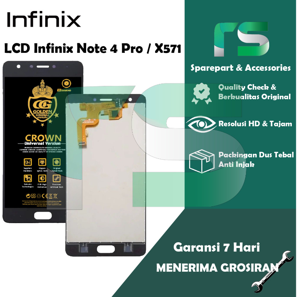 Jual LCD TOUCHSCREEN INFINIX NOTE 4 PRO / X571 FULLSET ORIGINAL ...