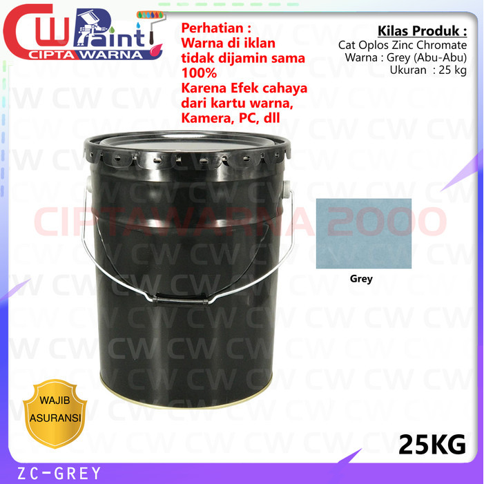 Jual Cat Oplos Zinc Chromate Zincromate Zinchcromate Pelapis Meni Besi ...