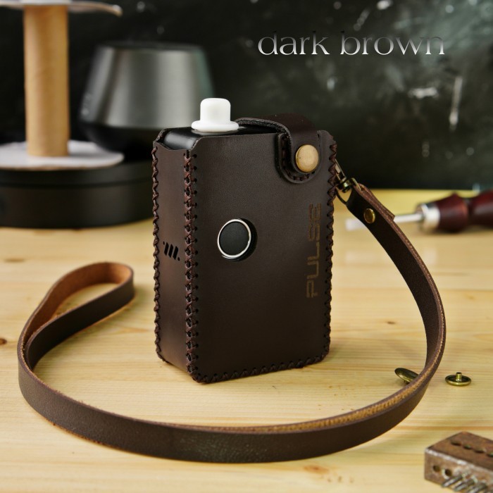 Jual pulse aio premium sleeve case pulse aio free lanyard leather ...