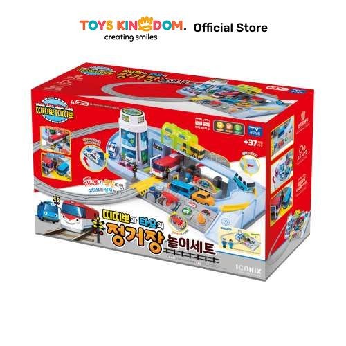 Jual Titipo Titipo Playset Train Tipo And Tayo Auto Stop Mainan ...