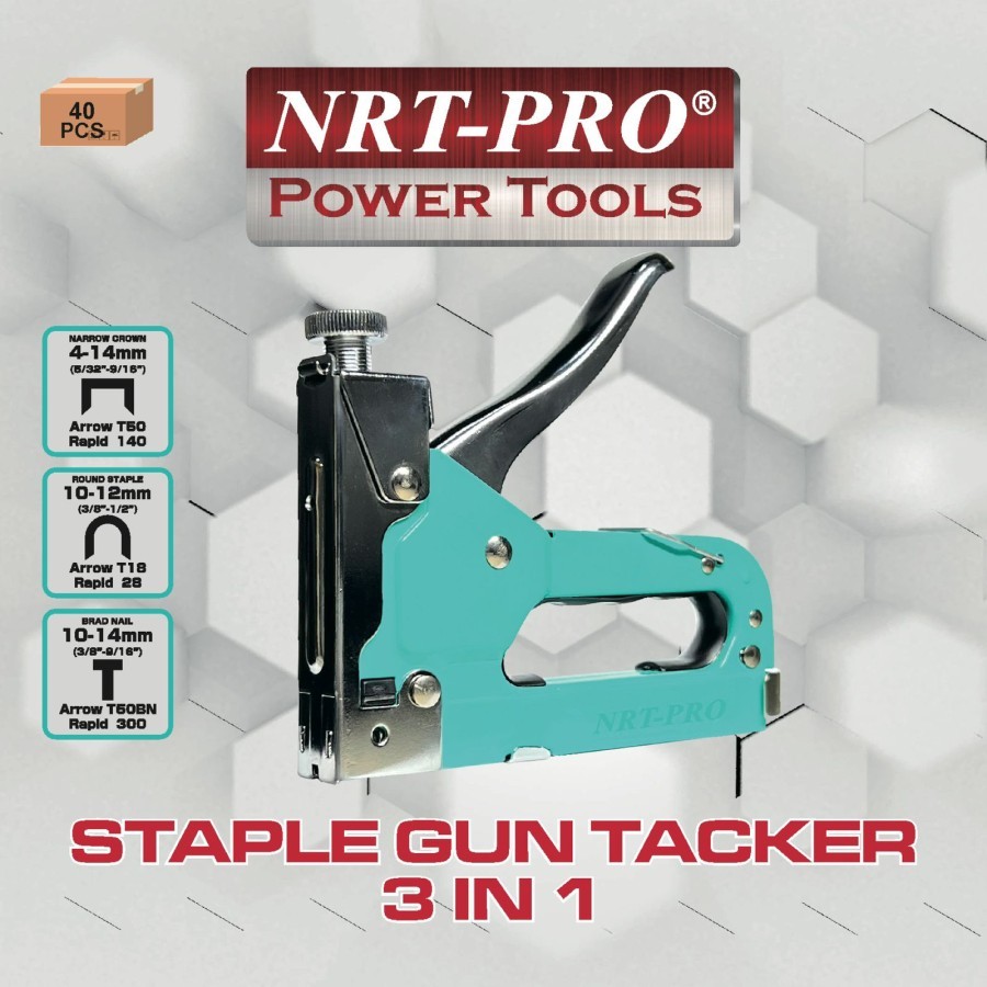 Jual STAPLES GUN TACKER 3 IN 1 NRT-PRO | Shopee Indonesia