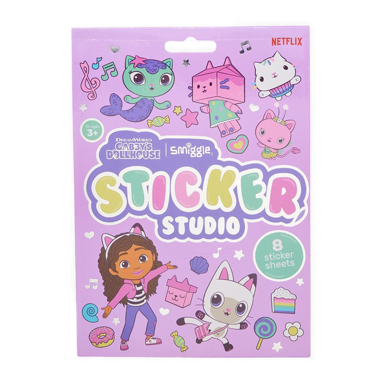 Jual Smiggle Gabby's Dollhouse Sticker Book - IGL401333MIX | Shopee ...