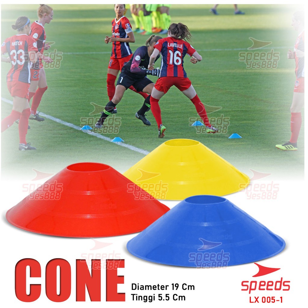 Jual SPEEDS Cone Mangkuk Sepak Bola training Untuk Latihan 005-1 ...