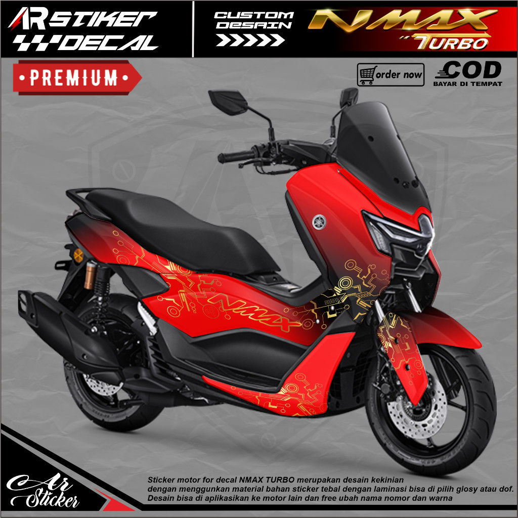 Jual Decal stiker yamaha NMAX Turbo NEO 2024 full body Ultra Sport ...