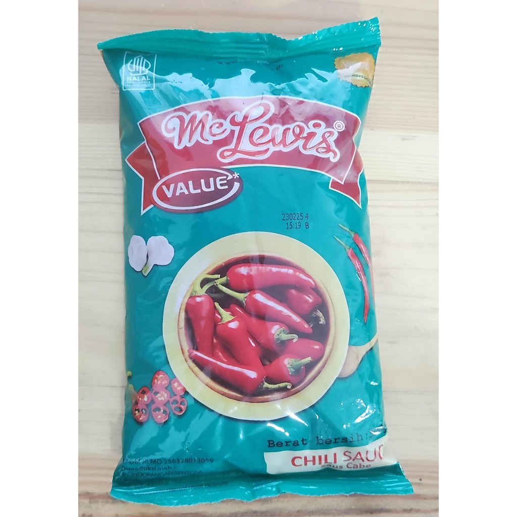 Jual Mc Lewis Saus Cabe Value 500 gr PCS | Shopee Indonesia