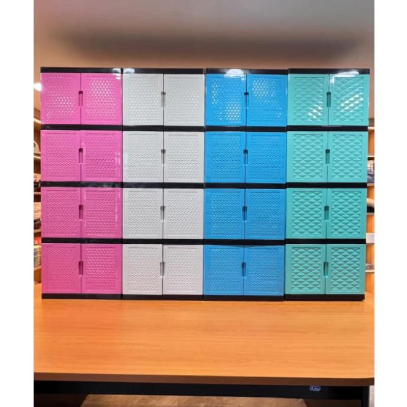 Jual JUAL LEMARI SUSUN 4 Lemari Plastik / Lemari pakaian / Lemari rak ...