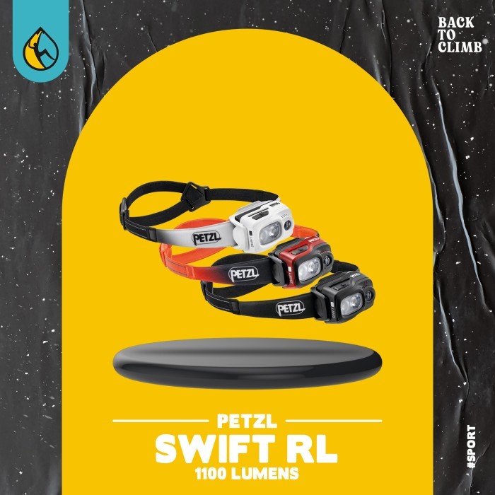 Jual Petzl SWIFT RL 1100 Lumens Headlamp for Outdoor Activity | Shopee ...