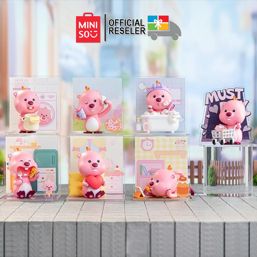 Jual Miniso x ZANMANG Loopy Collection Blind Box Lovely Daily | Shopee ...