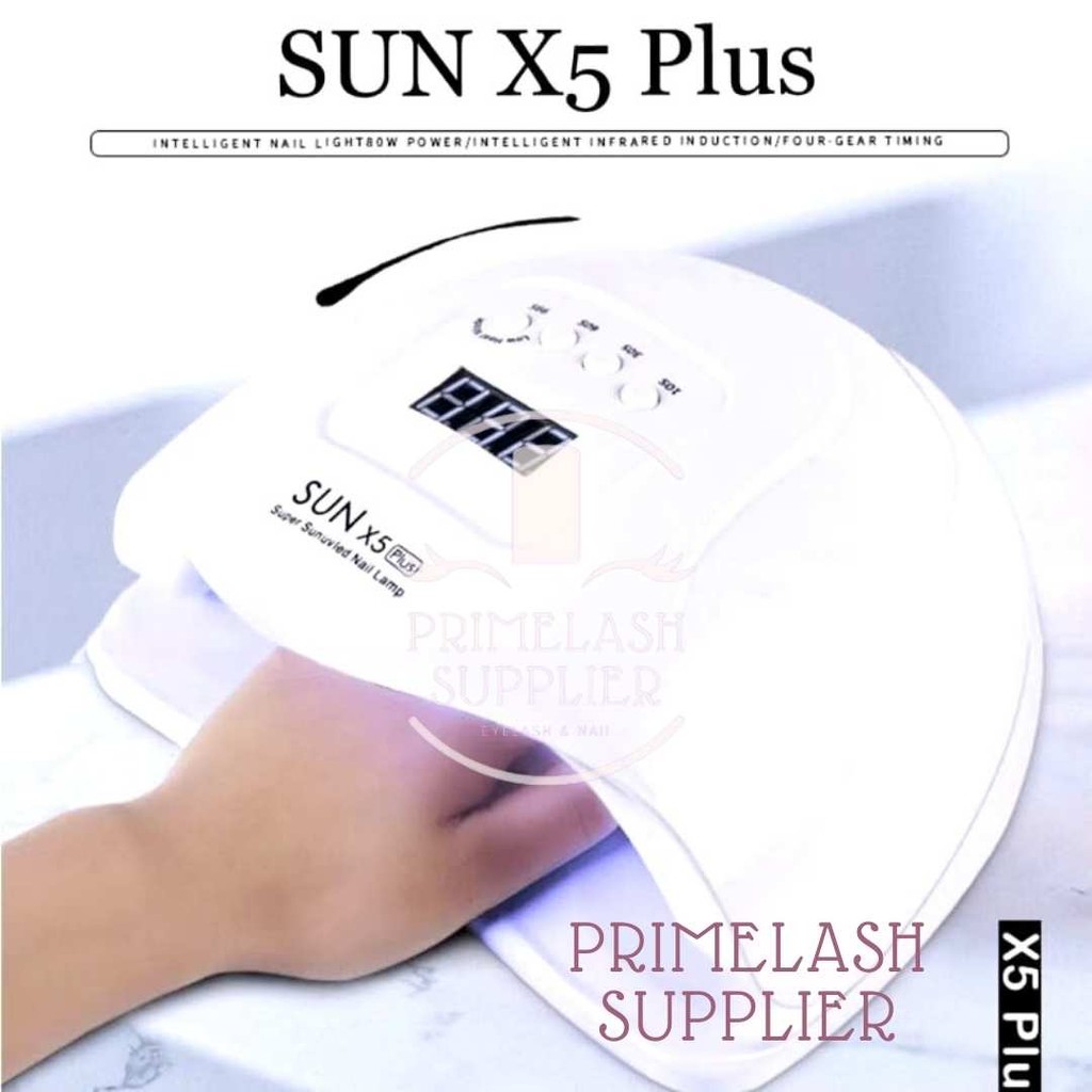 Jual Sun X5 UV Nail Art Gel Lamp Lampu Pengering Kuku Kutek Gel 48W Lampu LED | Shopee Indonesia