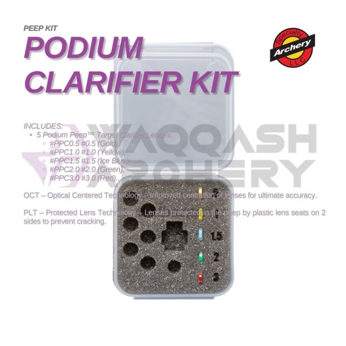 Jual SPECIALTY ARCHERY PODIUM PEEP CLARIFIER LENS KIT Compound | Shopee ...