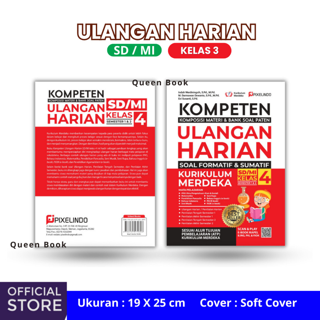 Jual BUKU KUMPULAN SOAL KURIKULUM MERDEKA KELAS 4 SD- BUKU KOMPETEN ... Jual BUKU KUMPULAN SOAL KURIKULUM MERDEKA KELAS 4 SD- BUKU KOMPETEN ...