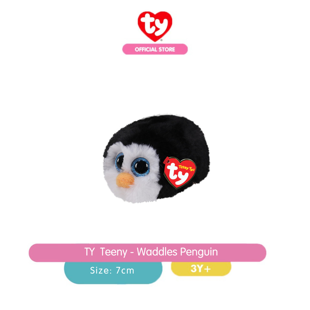 Jual TY Teenys Waddles Penguin - Boneka Penguin Kecil | Shopee Indonesia
