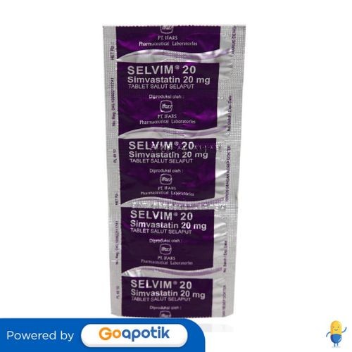 Jual Selvim 20 Mg Strip 10 Kaplet | Shopee Indonesia