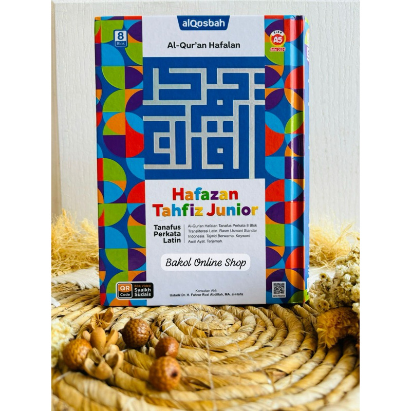 Jual AL QURAN HAFAZAN JUNIOR SUPER MUDAH DENGAN 8 BLOCK WARNA TRANSLITERASI LATIN PERKATA UKURAN ...