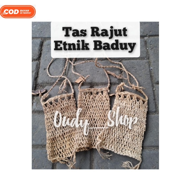 Jual Tas Koja Rajut Selempang Baduy Kulit Kayu Teureup Oleh Oleh Etnik ...