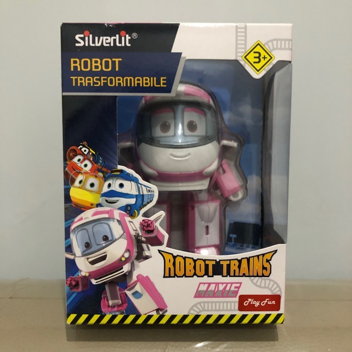 Jual NO99 Robot Trains Silverlit - Transforming Robot Maxie (Original ...