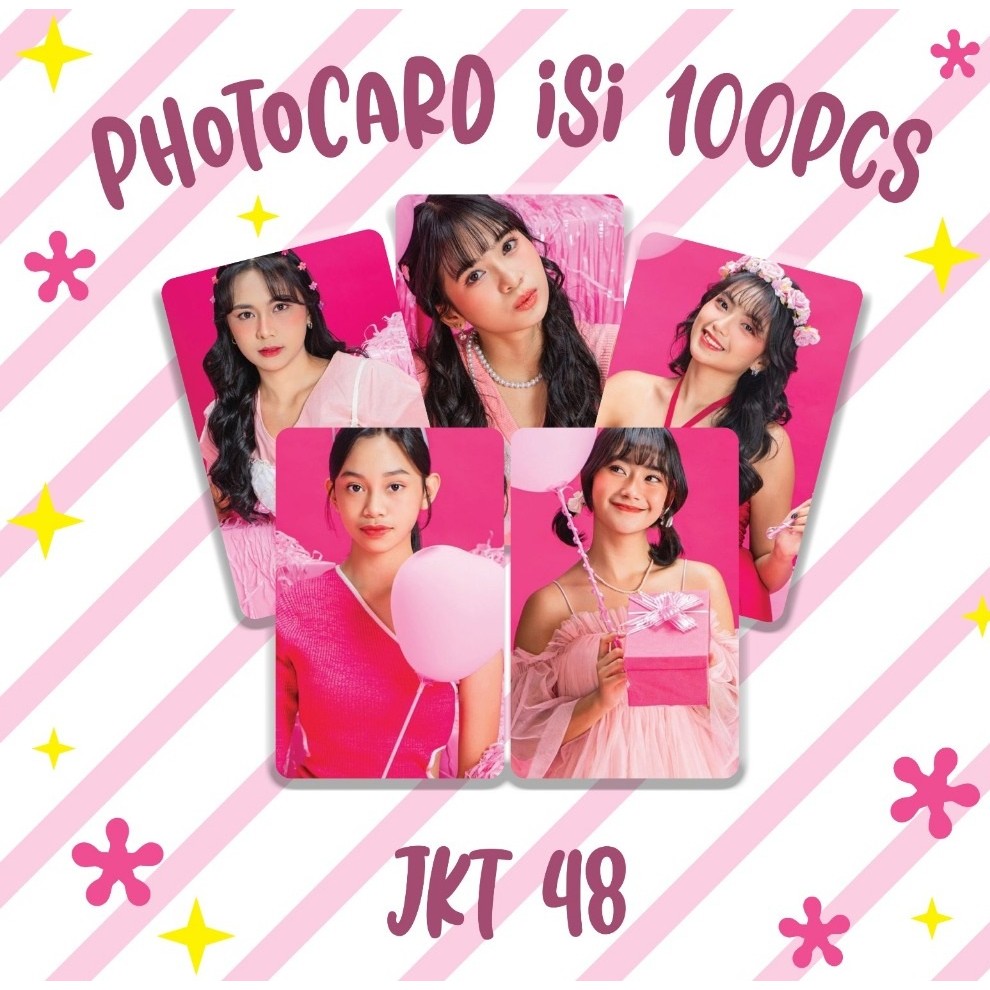 Jual NEW COLLECT IDOL [100 PCS] PHOTOCARD JKT48 ISI 100 PCS KUALITAS ...