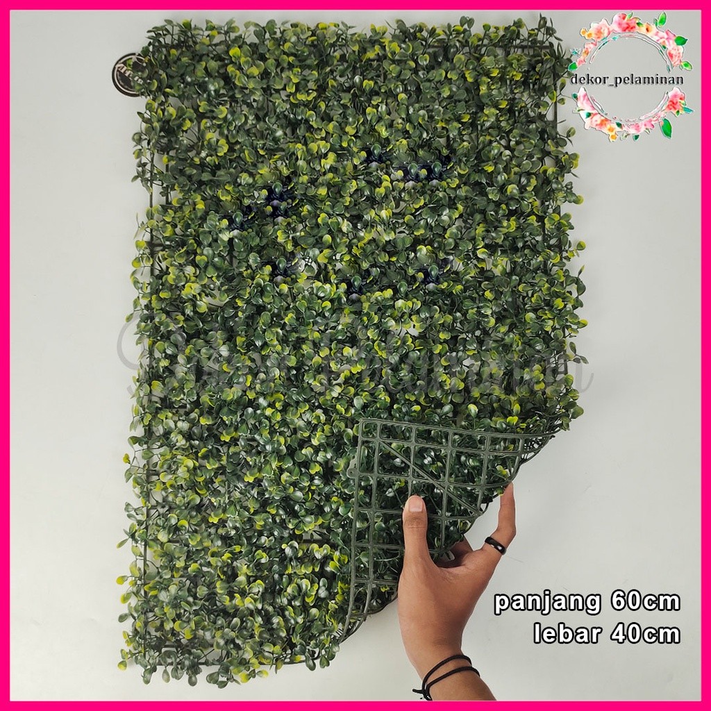Jual COD RUMPUT DAUN SINTETIS DOLLAR 40X60CM - OXYLIA ARTIFICIAL ...