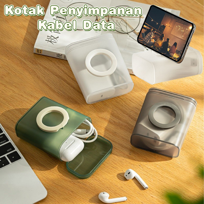 Jual Organizer Airpod Case Storage Serbaguna/Kotak Penyimpanan Kabel ...