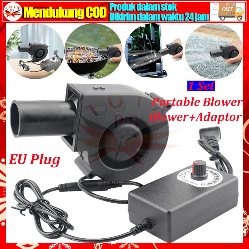 Jual 7530 Blower Mini Blower Mini BBQ Kipas 1 Set Blower Ac ...