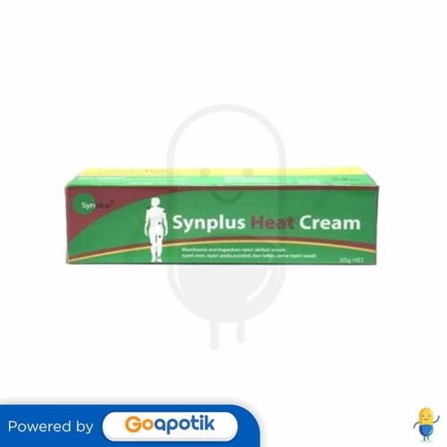 Jual Synplus Heat Cream 30 Gram Tube | Shopee Indonesia
