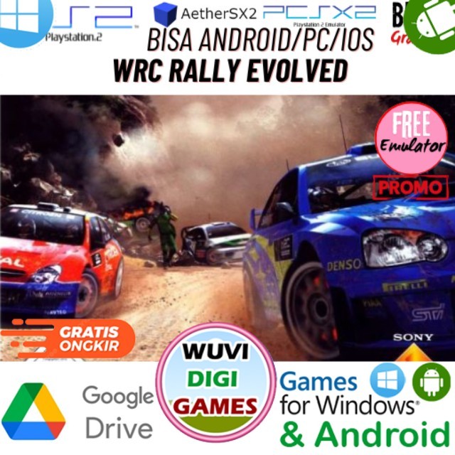 Jual Jual PS2 WRC Rally Evolved | Bisa di PC / Android / IOS Plus Emulator | Beli 3 Gratis 1 ...