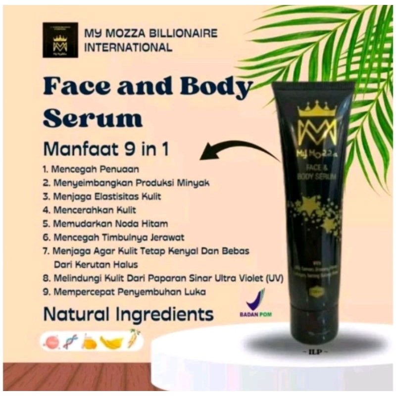 Jual Face And body serum Bpom MyMozza ( Kuning ) | Shopee Indonesia