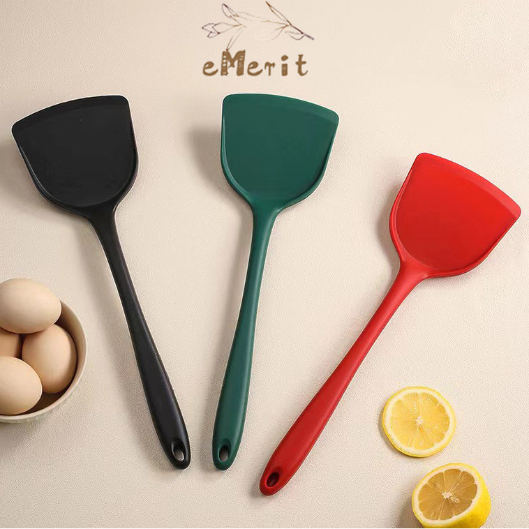 Jual Spatula Silicon Tahan panas Large 33 Cm Warna / Spatula Silikon ...