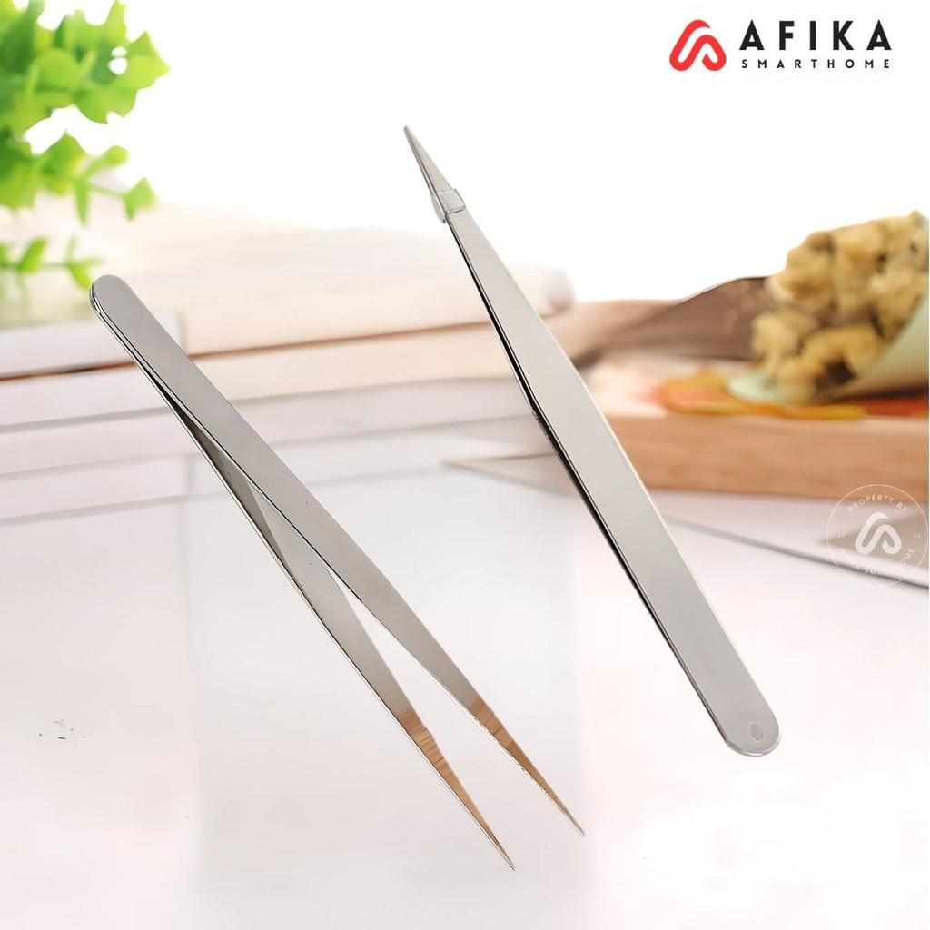 Jual Pinset Lurus Stainless Steel Laboratorium Multifungsi | Shopee ...