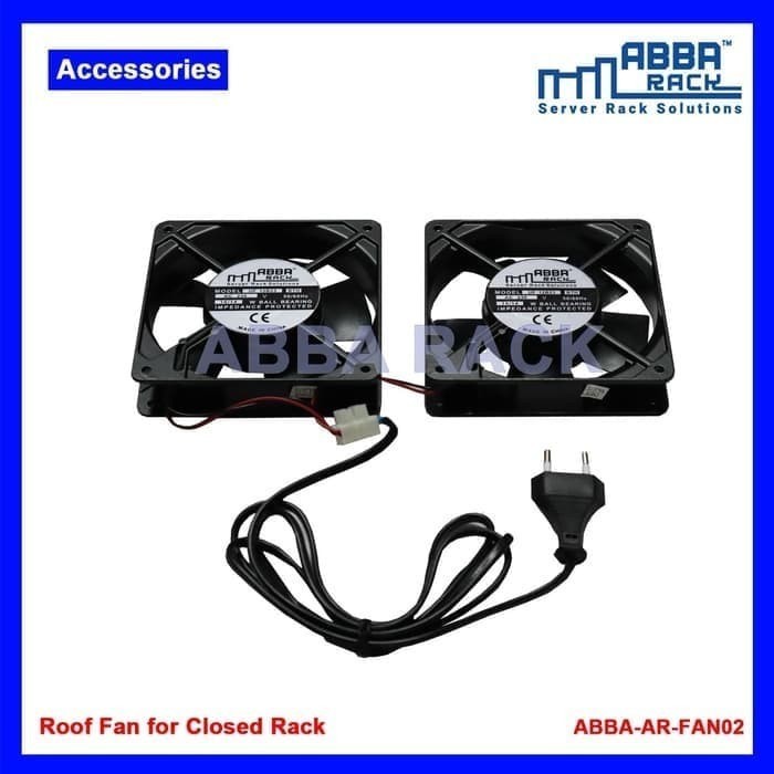 Jual ABBA Rack Roof Fan incl. 2 Fan for Closed Rack ( Kipas Rack Server ...