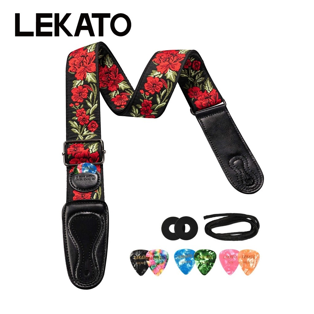 Jual LEKATO Tenun Antik Strap Gitar Tali gitar 5cm dapat disesuaikan 80 ...