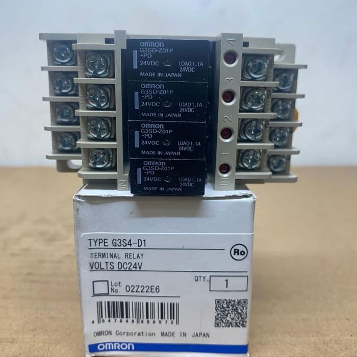 Jual OMRON TERMINAL RELAY G3S4-D1 24DC | Shopee Indonesia
