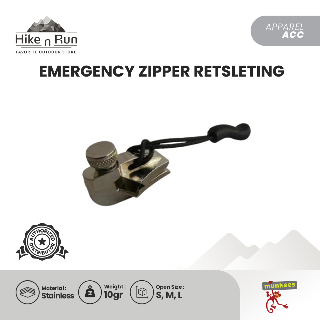 Jual Zipper Lock Repair Munkees Emergency Zipper Retsleting | Shopee ...