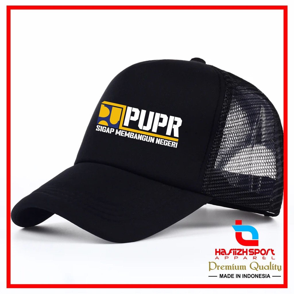 Jual TOPI Kementerian Pekerjaan Umum RI PUPR / TOPI JARING Kementerian ...