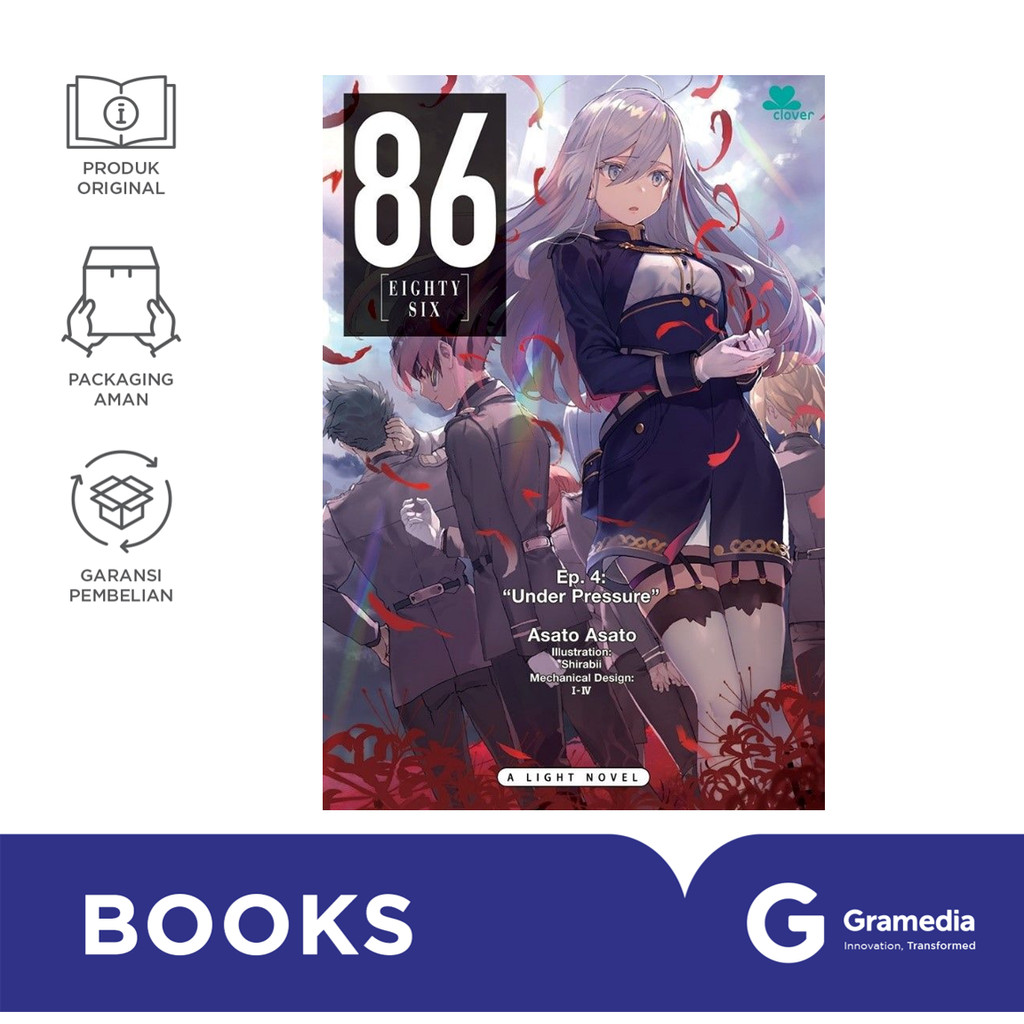 Jual Eighty Six Ep. 4 : Under Pressure (Asato Asato/ Shirabii) | Shopee ...
