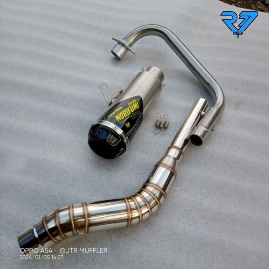 Jual Knalpot Racing Norifumi GTX RBT CBR 150R R15 CB150R GSX Vixion ...