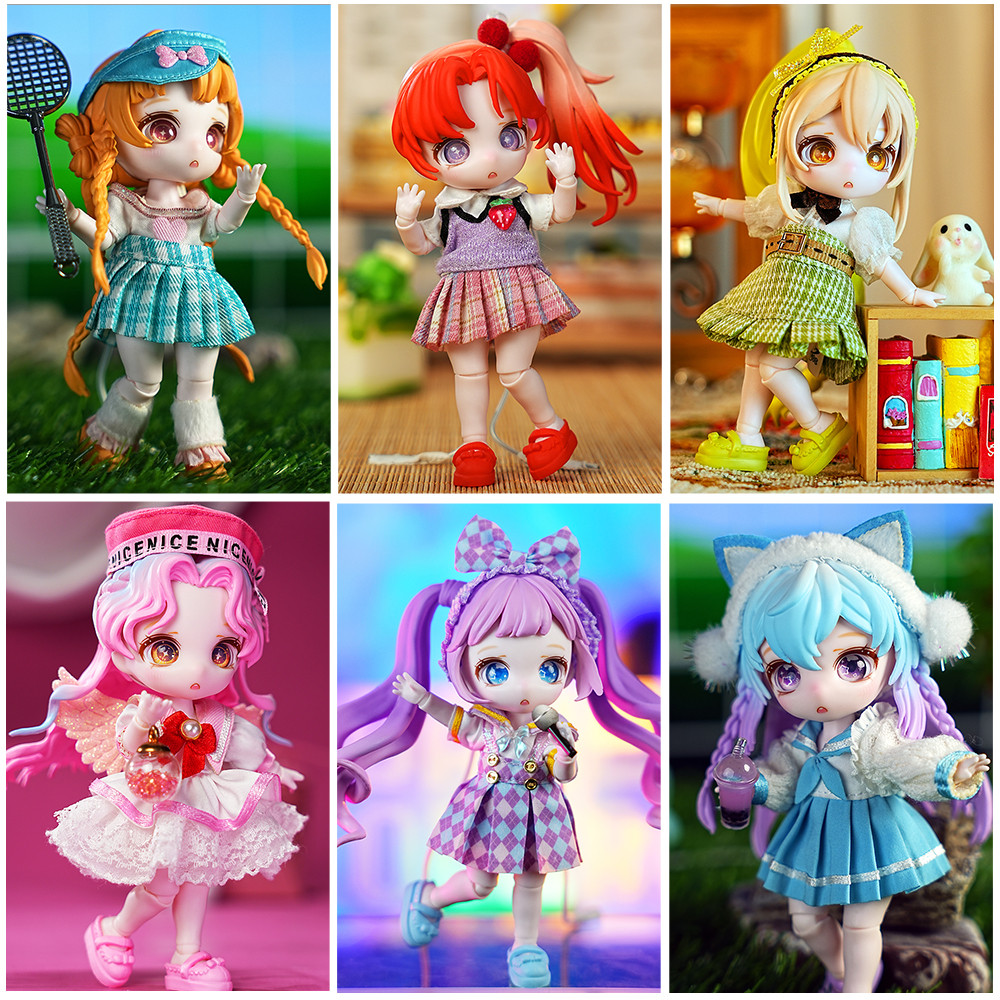 Jual DBS Dream Fairy BJD OB11 doll MAYTREE 13 ball joints Starlight ...