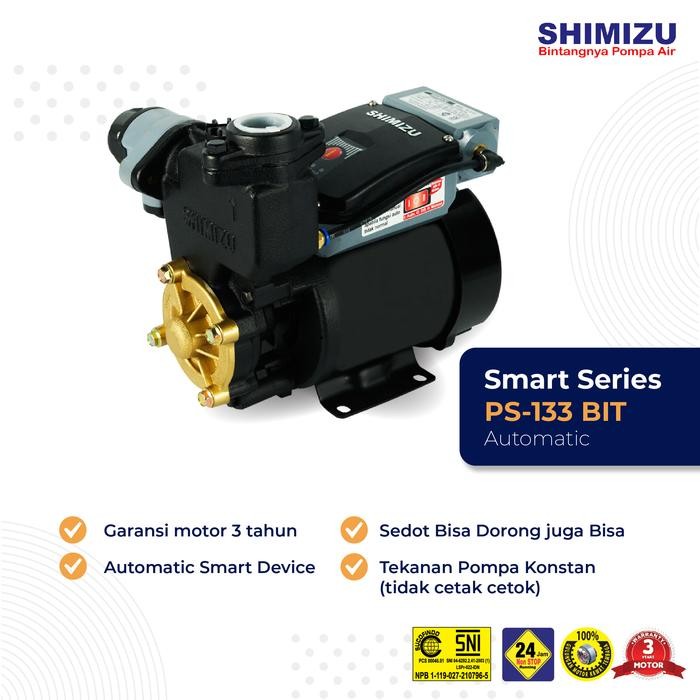 Jual Shimizu Water Pump PS-133 BIT | Shopee Indonesia