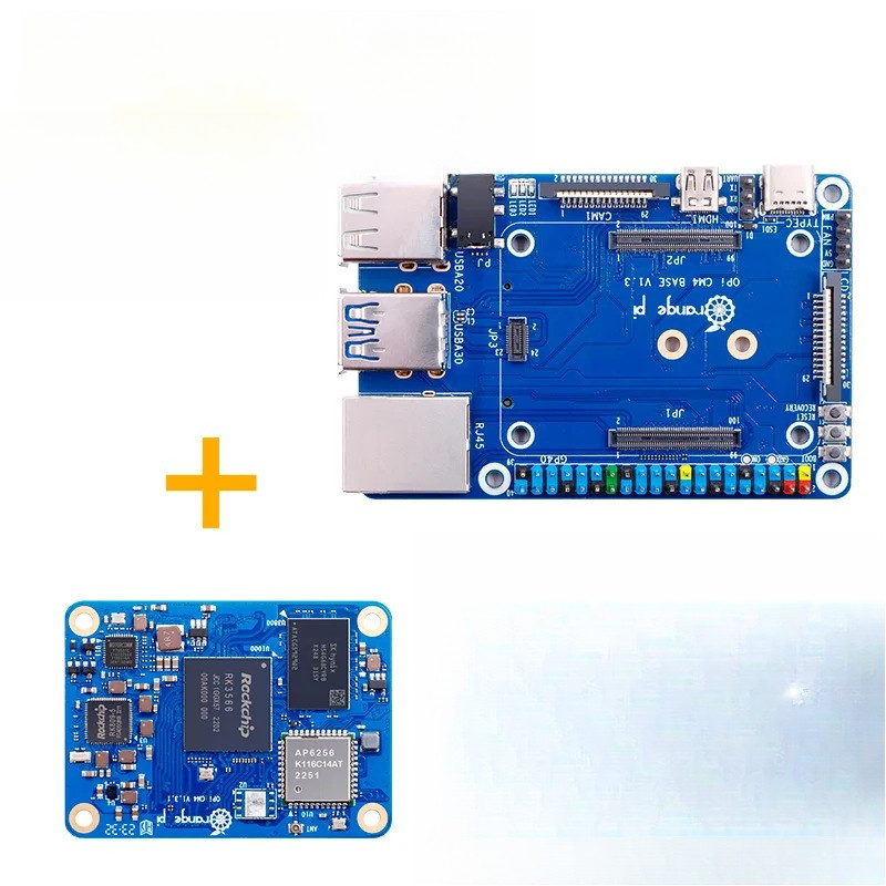 Jual Orange Pi CM4 1GB LPDDR4/4x RAM 8GB On-board eMMC Development ...