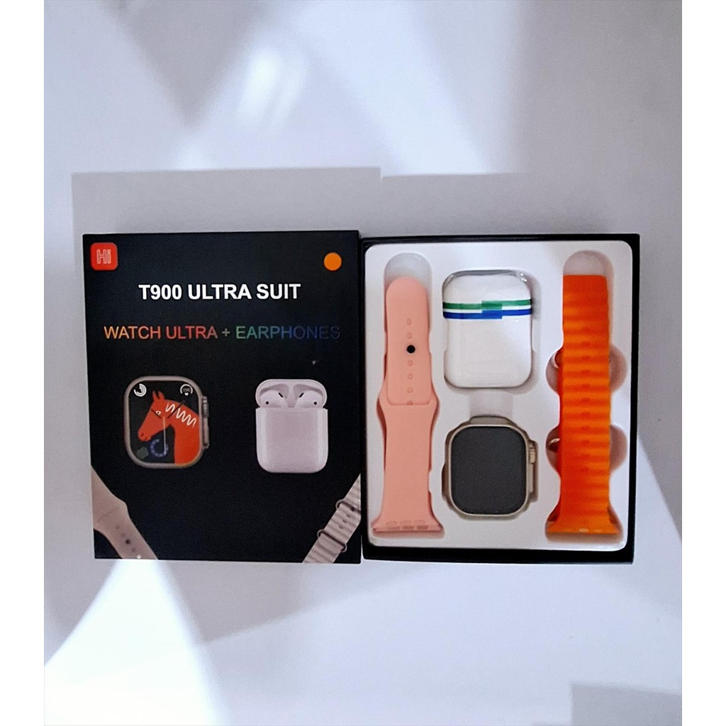 Jual Smartwatch T900 ULTRA Original Unisex Olahraga Tahan Air Bluetooth ...