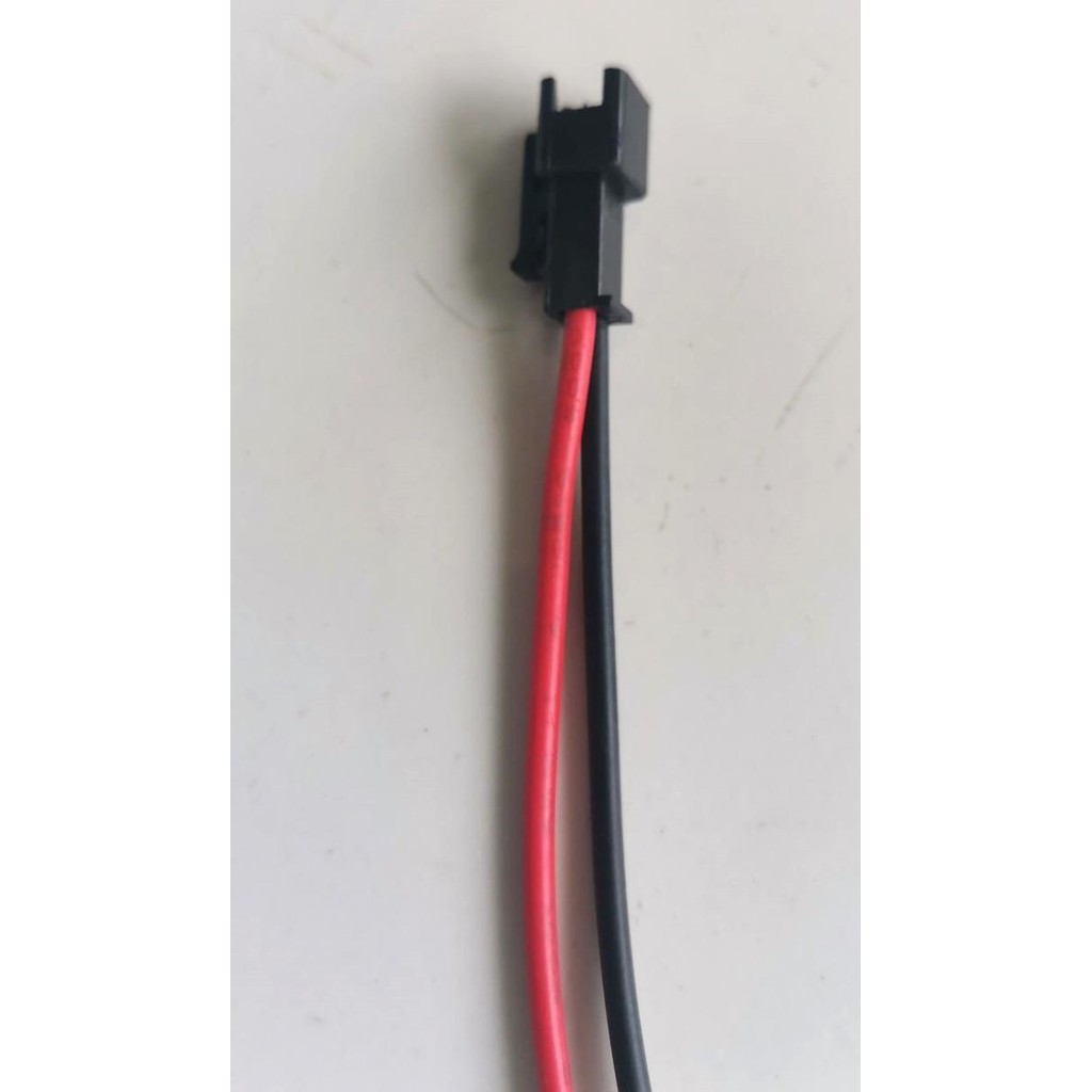 Jual Kabel Konektor JST SM 2Pin 2P SM2P Kabel 18AWG Soket Hitam Male Female - Male CARMUDIE ...