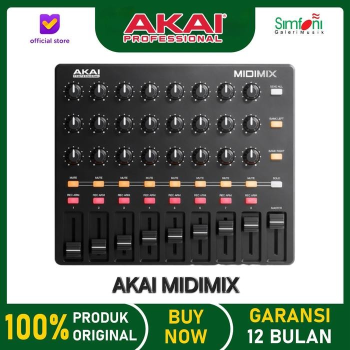 Jual Akai Professional MIDIMIX & DAW Controller/ AKAI MIDI MIX | Shopee ...