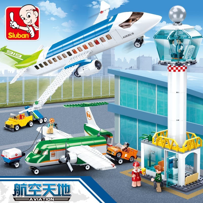 Jual AIRBUS Air Space Street View Civil Aviation City Passenger Plane ...